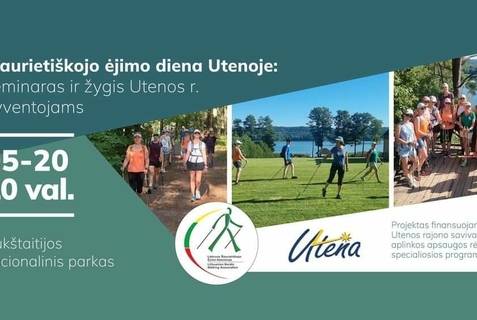 Šiaurietiško ėjimo diena Utenoje